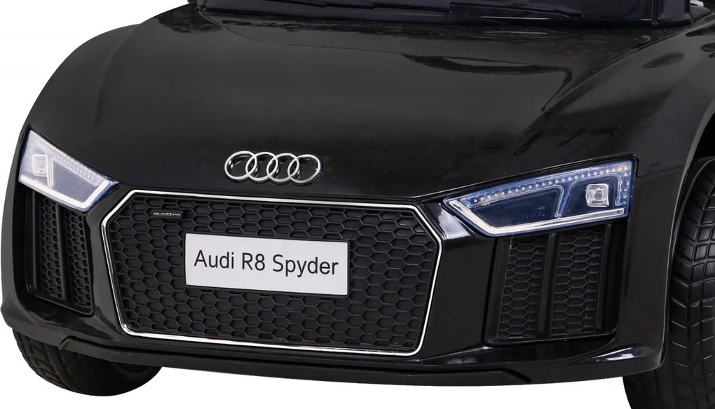 Ramiz Elektrické autíčko Audi R8 pro děti černé na akumulátor