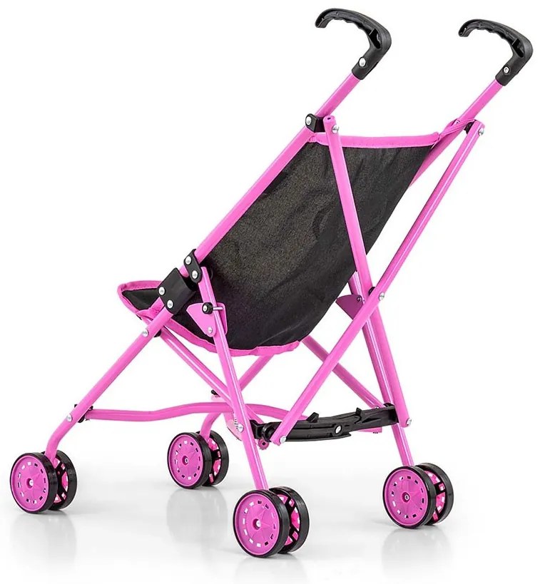 Dětský golfový kočárek pro panenky Milly Mally Julia Prestige Black