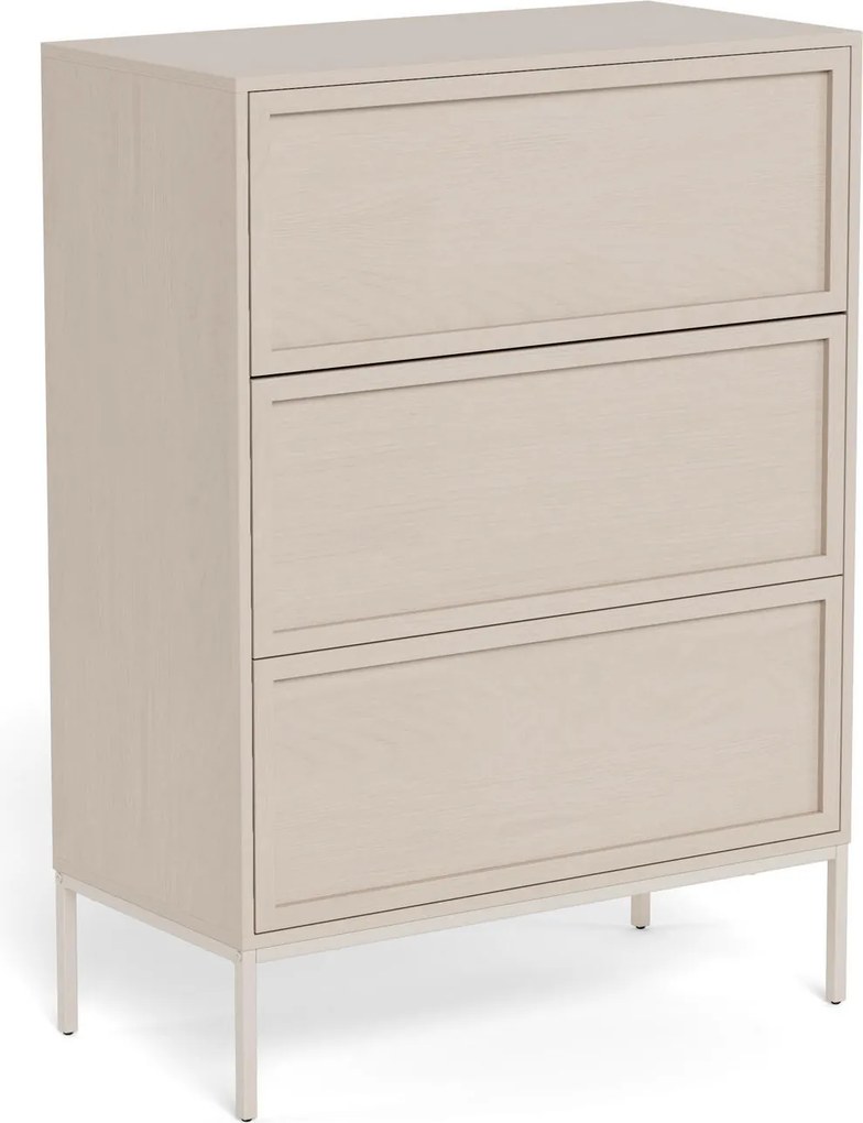 XXXLutz KOMODA, šedá, 80/110/40 cm MID.YOU - Komody na nožičkách - 001749099603