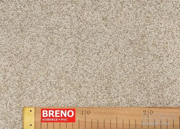 Breno Metrážový koberec SOLAR 72 béžový, šíře 400 cm, Béžová