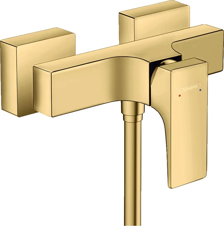Hansgrohe Metropol, páková sprchová baterie, zlatá lesklá, 32560990