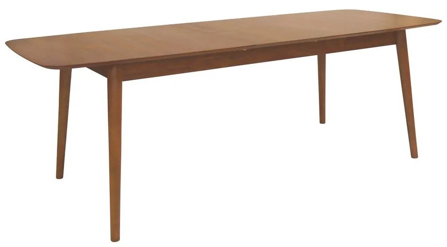 Rozkládací jídelní stůl s přídavnou deskou v dekoru ořechu 90x180 cm Montreux – Actona