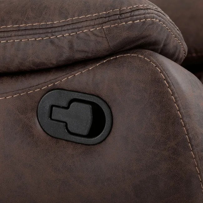 Polohovací křeslo hnědé TV-4092 BR3
