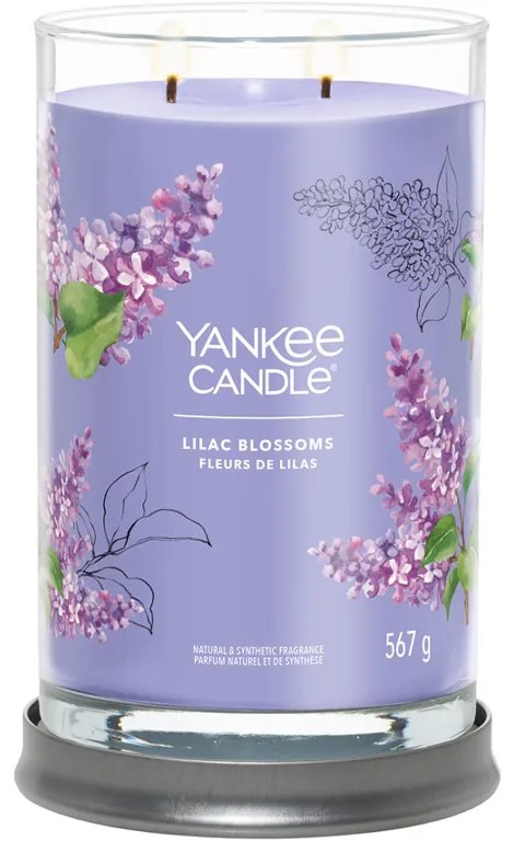 Yankee Candle – Signature Tumbler svíčka Lilac Blossoms (Šeříkové květy) Velikost: velká 567 g