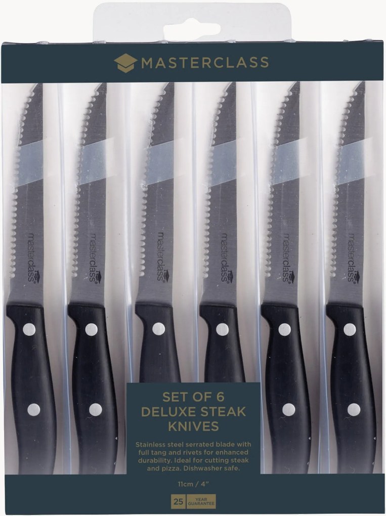 Sada steakových nožů Essentials, 6 dílů