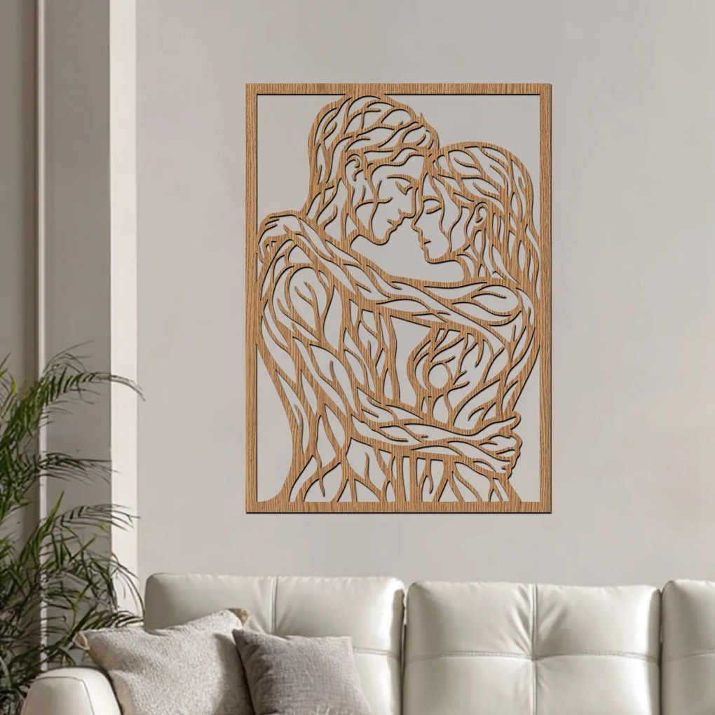 dřevo života Dřevěný obraz MY Zvolte rozměr (cm): 43x60, Zvolte barvu dekoru: Buk
