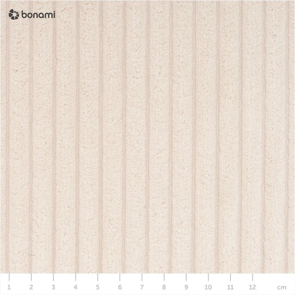 Béžová boxspring postel s úložným prostorem 200x200 cm Lysa – Ropez