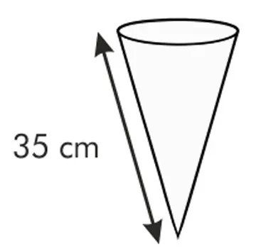 Zdobicí sáček DELÍCIA 35 cm, plátěný, 6 trysek