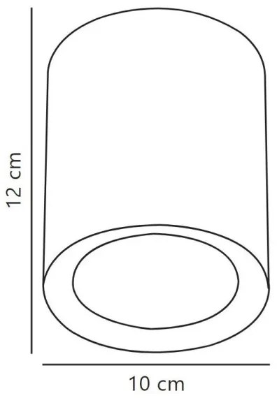 Nordlux - LED Bodové svítidlo FALLON LONG LED/5,5W/230V bílá