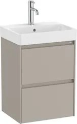 Roca Ona koupelnová skříňka s umyvadlem 45x64,5x36 cm písková mat ONA45ZK2ZPM
