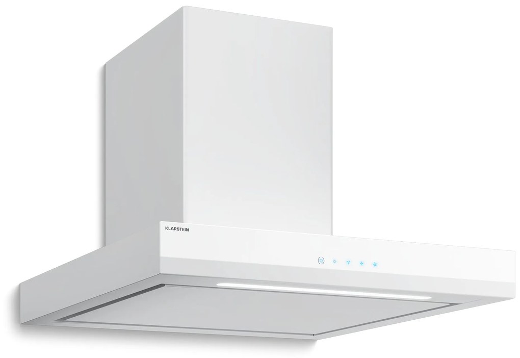 Klarstein Velaire digestoř, Elegantní, minimalistická, výkonná, Energetická třída A++, 600 m³/h, 60 cm