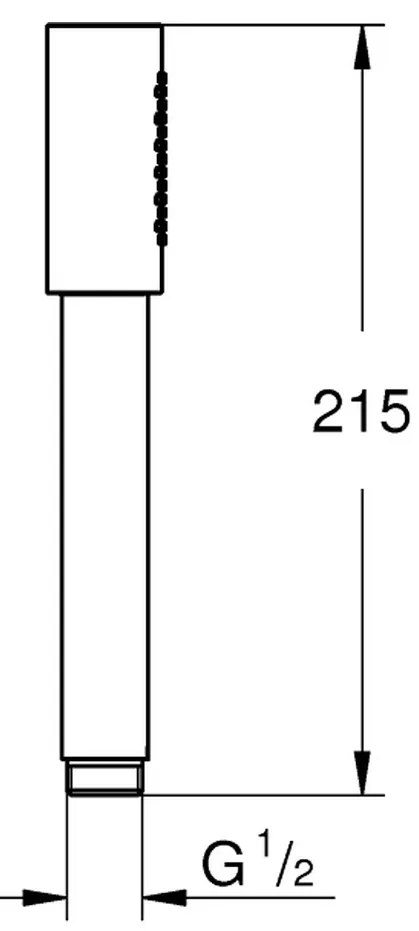 Grohe Sena Stick - Ruční sprcha, chrom 28341000