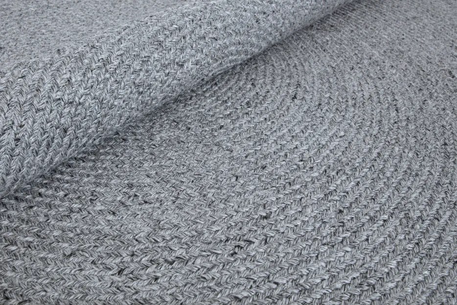 Tribeca Design Kusový kruhový koberec Nebbio Grey Rozměry: 200x200 cm