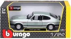 Bburago 1:24 Plus Ford Capri 1982 light green