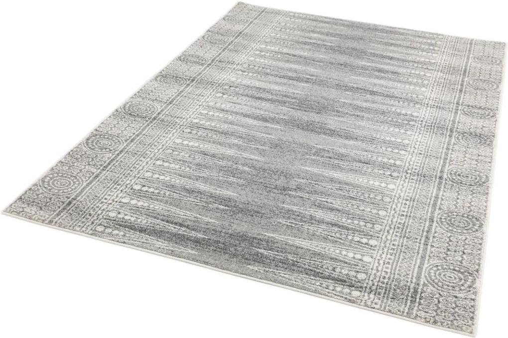 Šedý  koberec Dinamo Weave Grey Rozměry: 200x290 cm