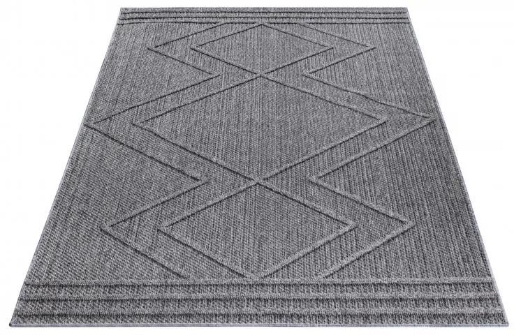 Ayyildiz koberce Kusový koberec Patara 4954 Grey – na ven i na doma - 140x200 cm