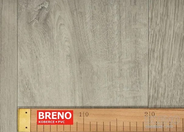 Breno PVC BLACKTEX Texas Oak 106L – světlejší dřevo, šíře 300 cm