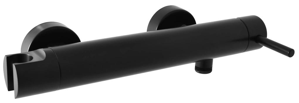 Slezák RAV Vodovodní baterie sprchová SEINA, Barva: černá matná, Rozměr: 100 mm - SE980.0CMAT