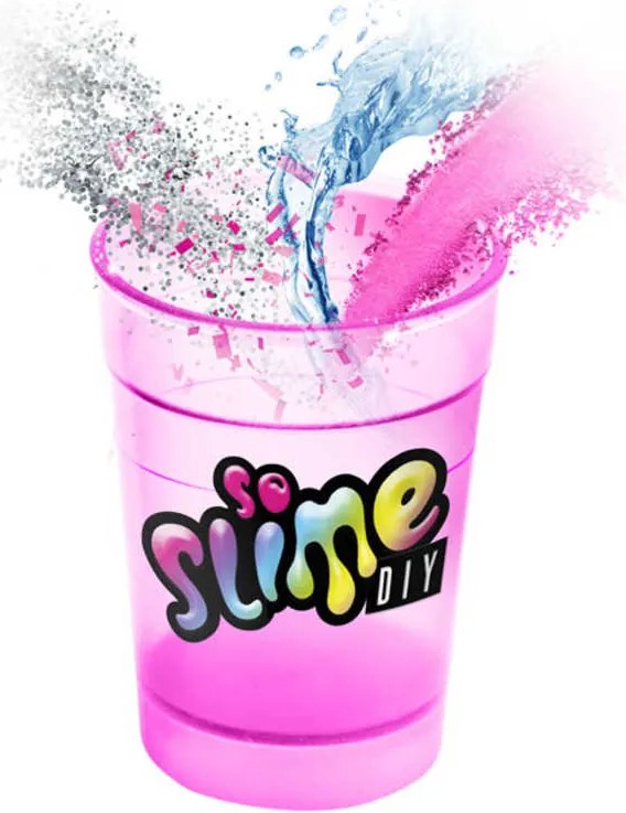 EP line Slime výroba slizu pro holky kreativní set shaker s glitry a zvířátkem 6 druhů ep03246