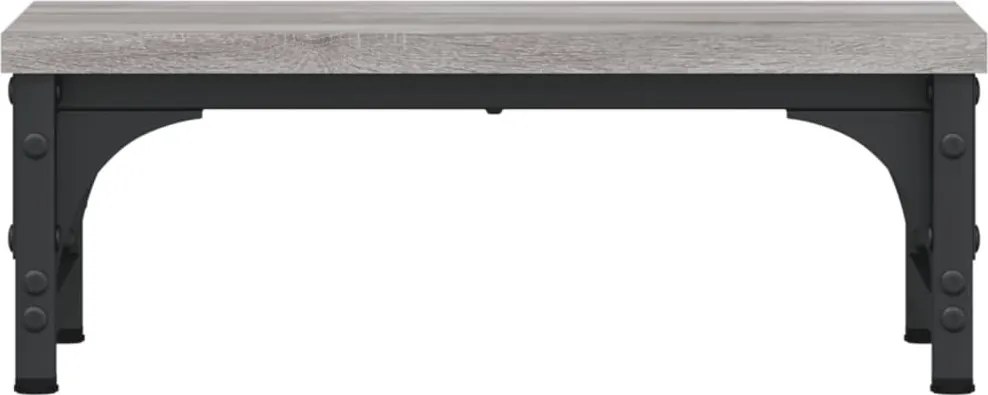 vidaXL Stojan na monitor 37 x 23 x 14 cm kompozitní dřevo [833998] Barva: kouřový dub