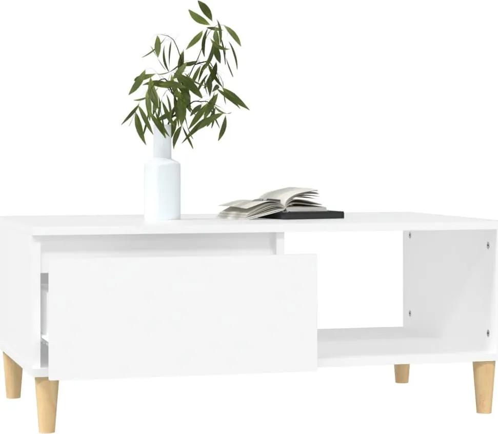 vidaXL Konferenční stolek 90 x 50 x 36,5 cm kompozitní dřevo [821044] Barva: kouřový dub