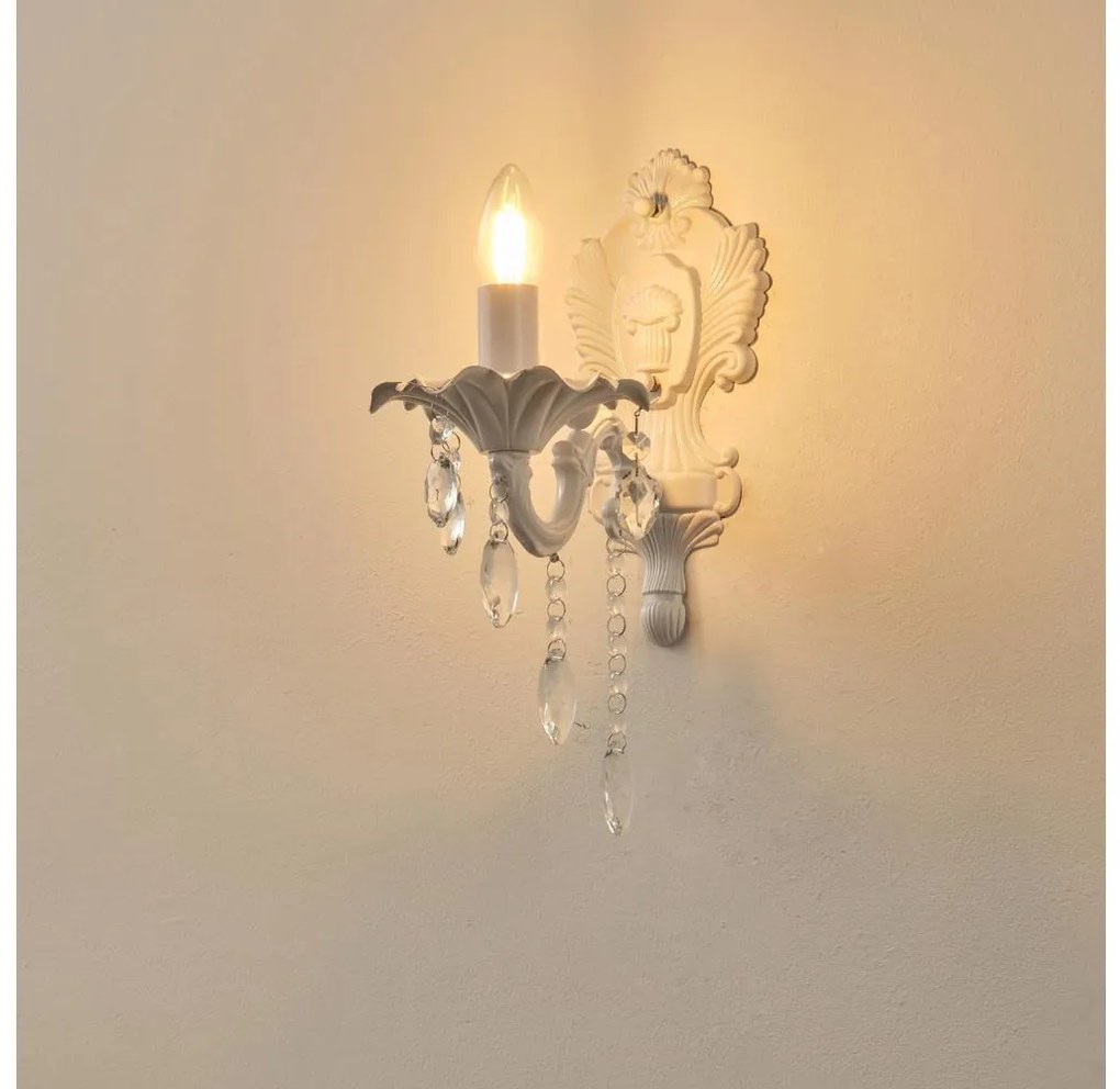 Eurolamp Nástěnné svítidlo KRISTALLO 1xE14/15W/230V 144-47009