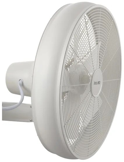 Lucci Air 213128EU - Nástěnný ventilátor BREEZE 55W/230V bílá + dálkové ovládání