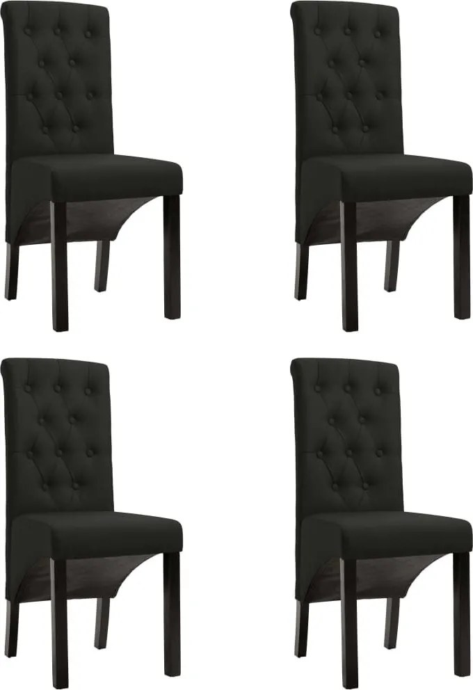 vidaXL Jídelní židle 4 ks textil [272245] Barva: taupe