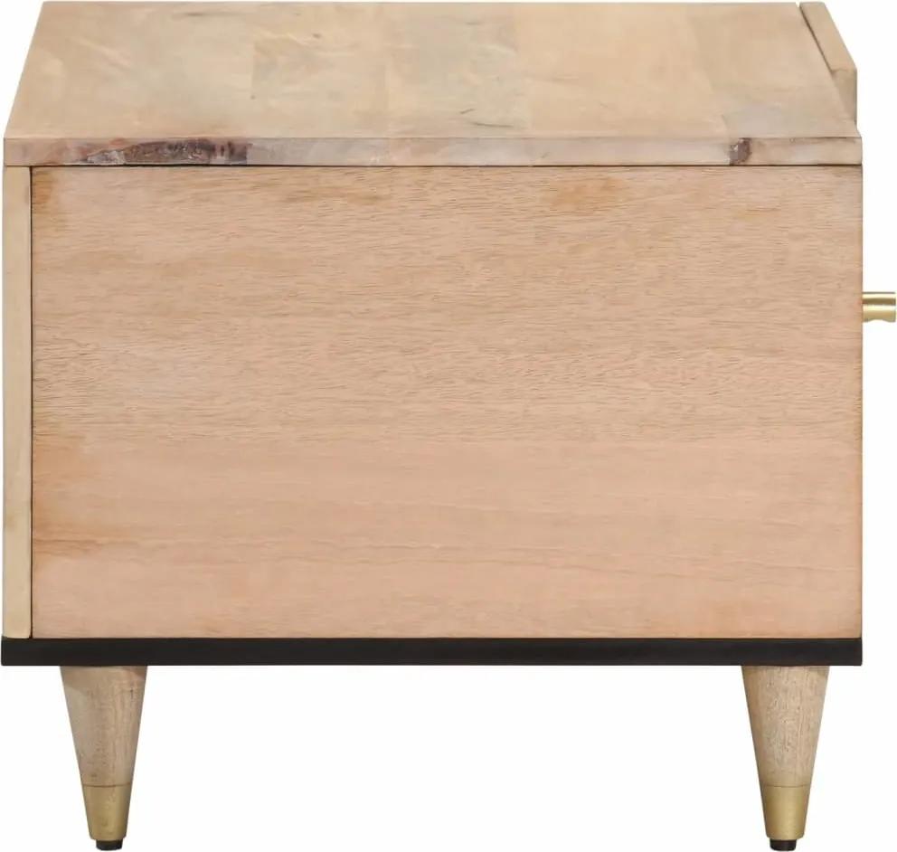 vidaXL Konferenční stolek 80 x 50 x 40 cm masivní mangovníkové dřevo [358252]