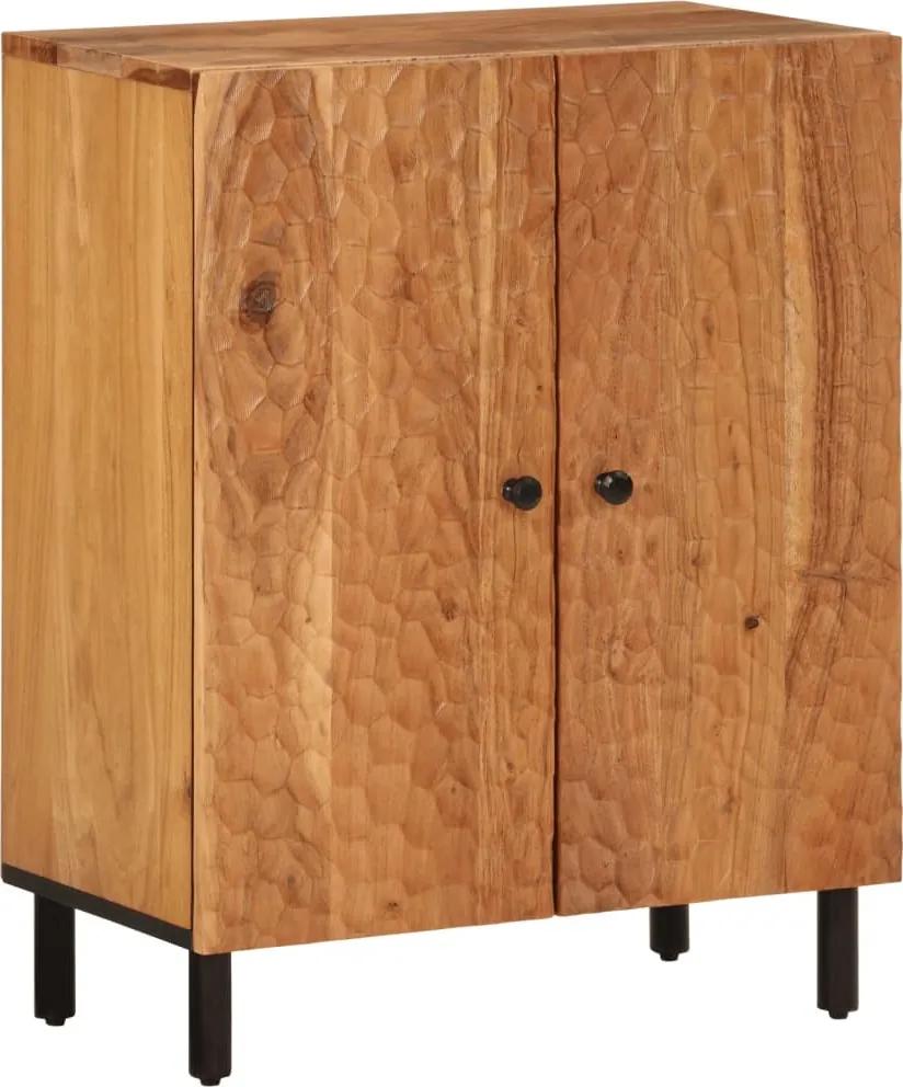vidaXL Odkládací skříňka 60 x 33 x 75 cm masivní akáciové dřevo [356857] Barva: Přírodní