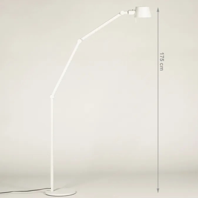 Stojací designová lampa Niki White Big