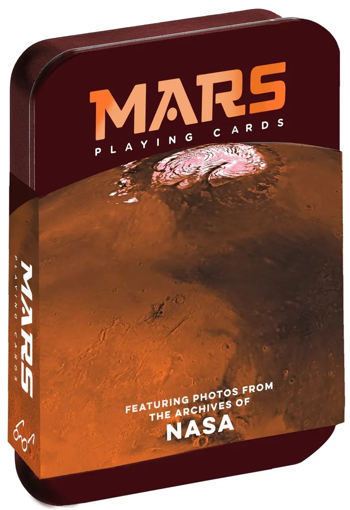 Chronicle Books Vesmírné hrací karty Mars