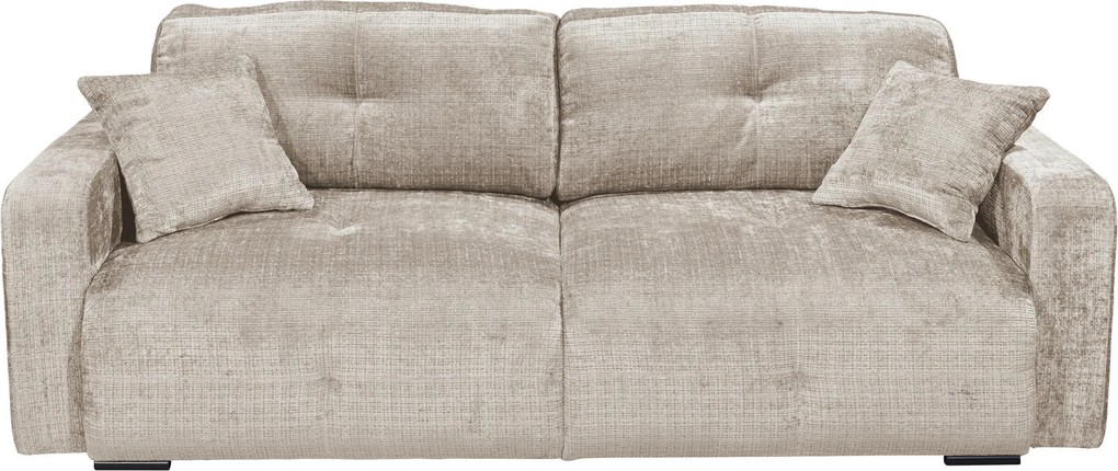 XXXLutz ROZKLÁDACÍ POHOVKA, textil, šedohnědá MID.YOU - Rozkládací pohovky - 002220054404