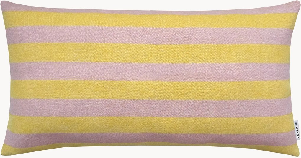 Dekorativní pletený povlak na polštář z novozélandské vlny Candy Wrap