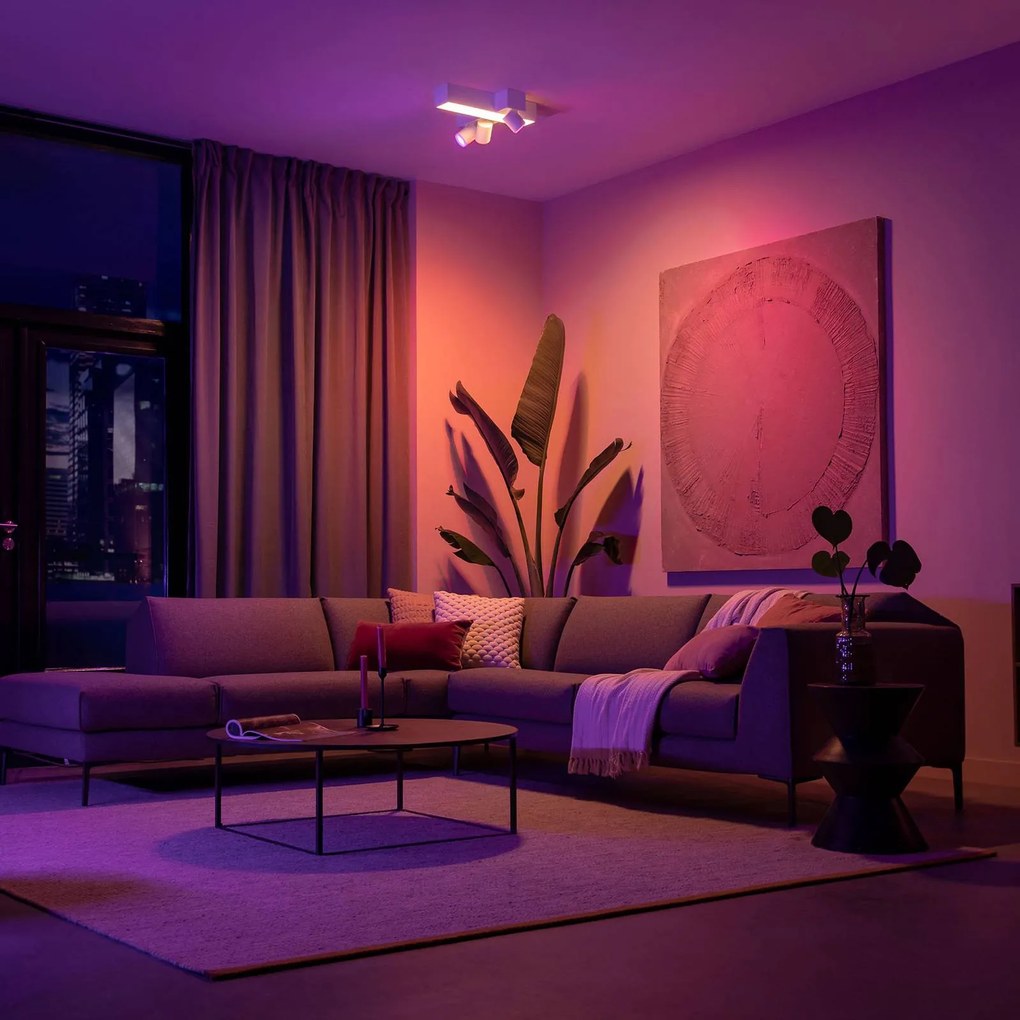 Philips Hue Centris Cross tři žárovky bílé