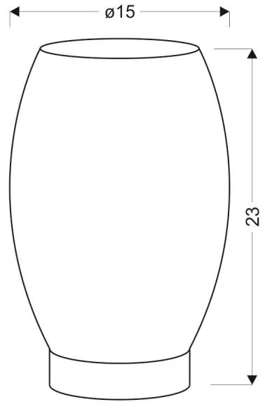 Stolní lampa Venus 1xE27/60W/230V černá/zlatá