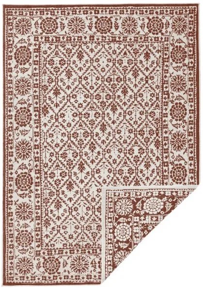 NORTHRUGS - Hanse Home koberce Kusový koberec Twin-Wendeteppiche 103114 terra creme – na ven i na doma - 120x170 cm