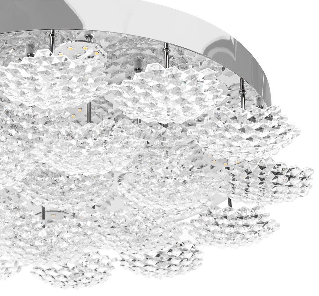Toolight Toolight, LED stropní svítidlo 45cm, MS014-C, chromová, OSW-09626