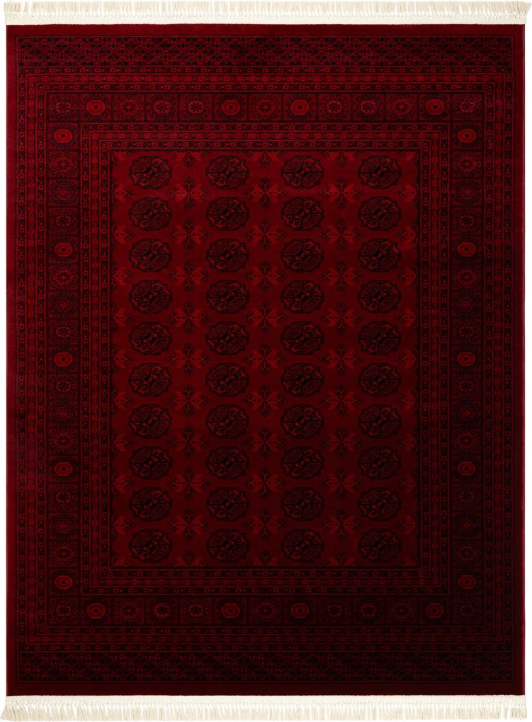 Dywany Łuszczów, Kusový koberec Orient 6889 vínový, 200x290, červená, kancelář