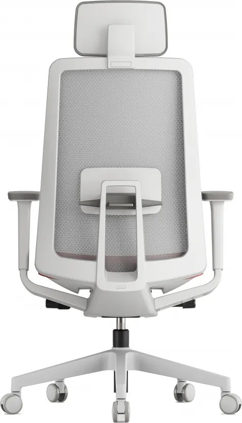 Office Pro Kancelářská ergonomická židle K10 W — více barev Červená