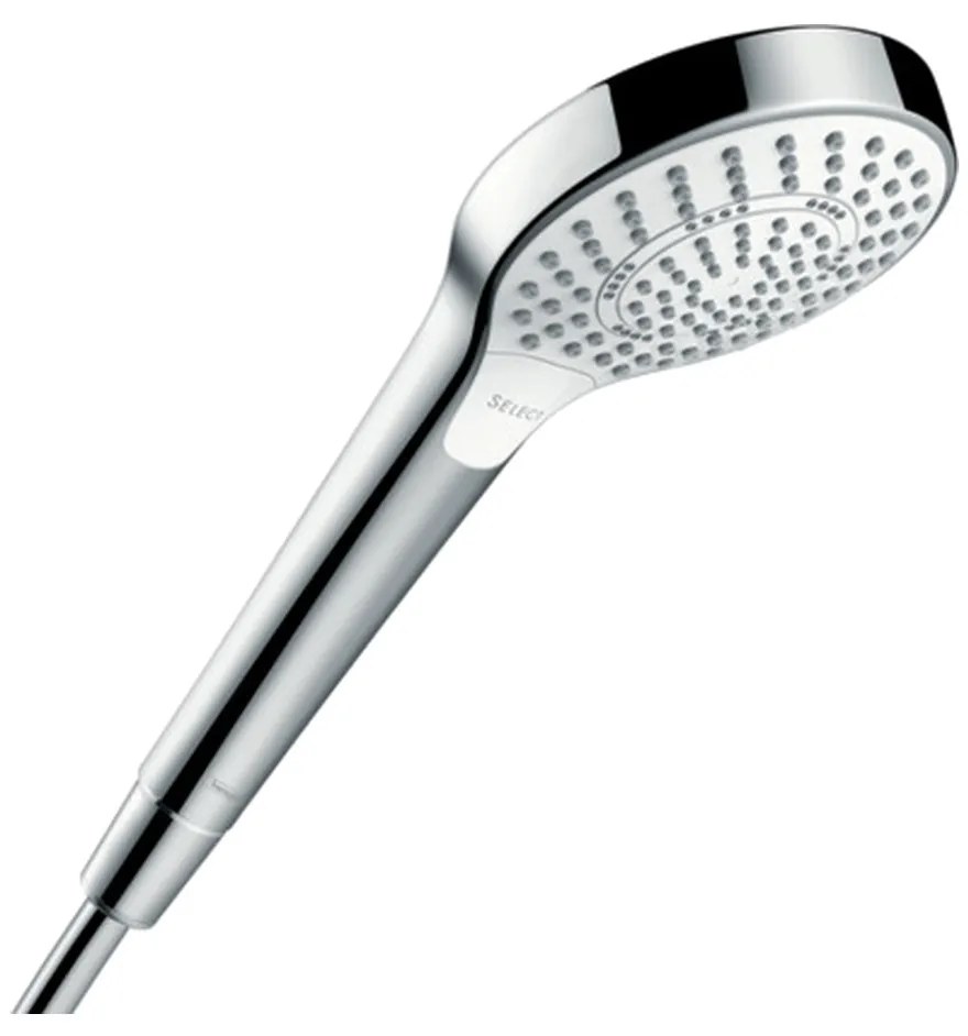 Hansgrohe Croma Select S - Ruční sprcha Multi EcoSmart 9 l / min, bílá / chrom 26801400