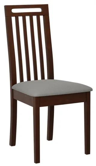 Čalouněná jídelní židle Heven X, Barva dřeva: černý, Potah: Hygge D20