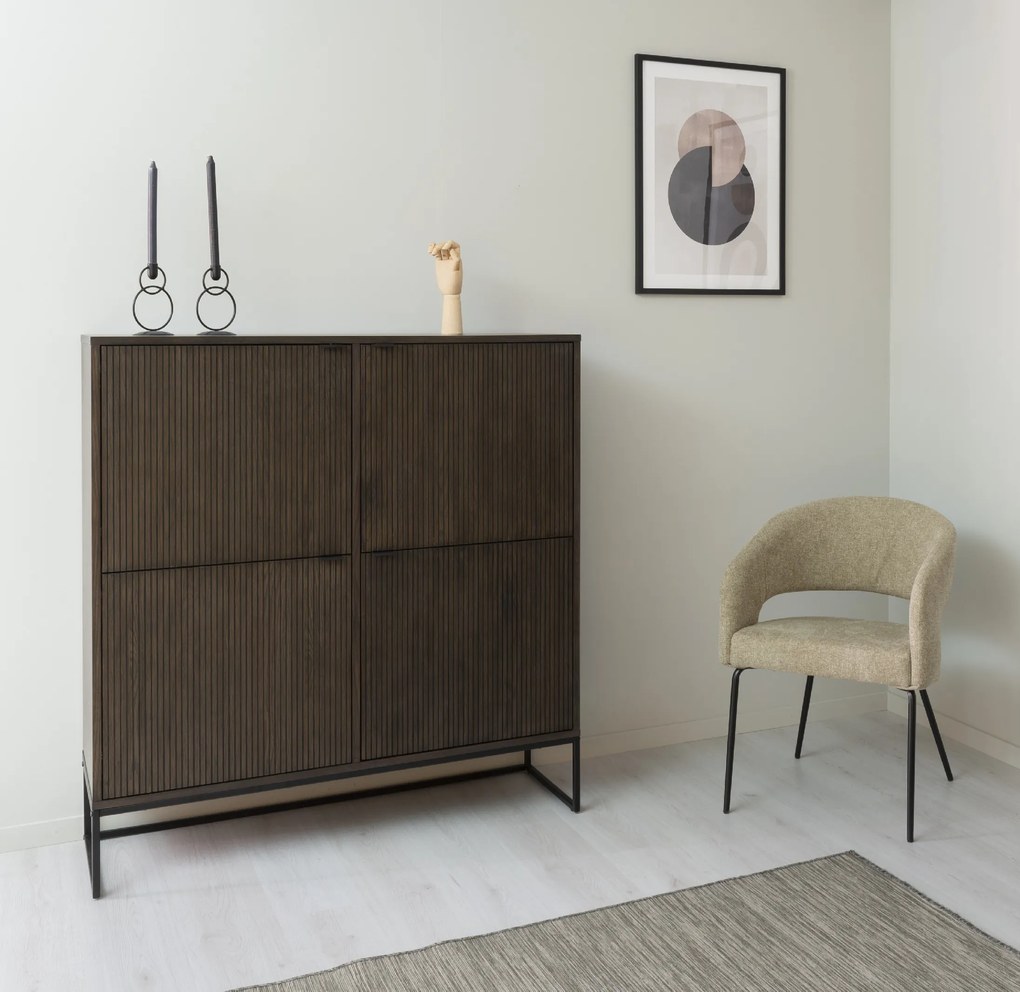 TENZO Dřevěný kabinet BALI hnědý 9001554920