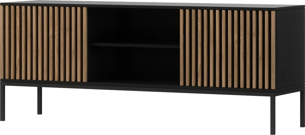Meorati 150 TV skříňka otřepy/Řemeslný dub