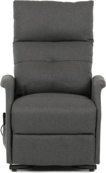 Polohovací křeslo šedé, elektrické TV-5482 GREY2