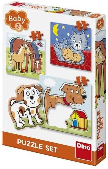 Dino Puzzle Zvířátka