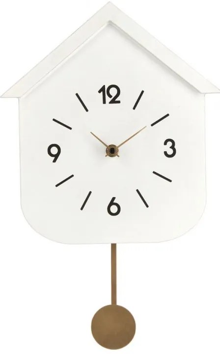 BIZZOTTO Nástěnné hodiny HOME bílé 37cm 0182411