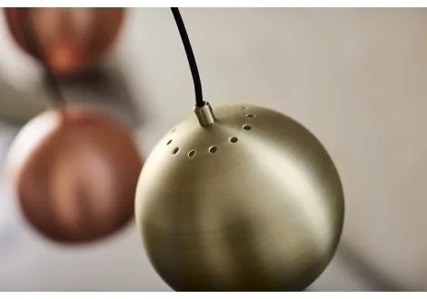 Ball Pendant, závěsné světlo Ø18 cm ,starožitná mosaz Frandsen lighting 5702410239050