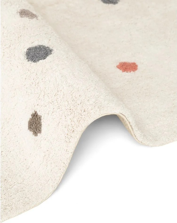 Krémový pratelný/ručně tkaný bavlněný dětský koberec 140x200 cm Snuggle Pippo – Hanse Home