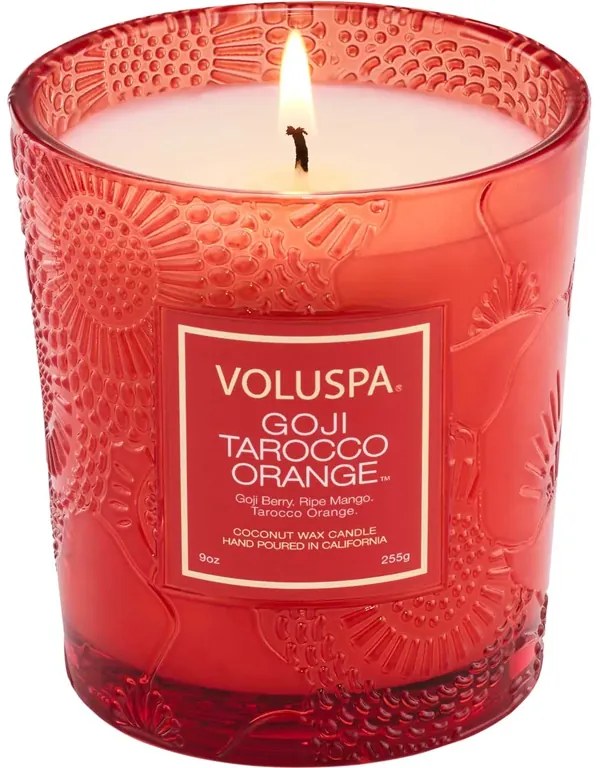 Voluspa – XXV limitovaná edice svíčka Goji Tarocco Orange (Goji a pomeranč Tarocco), 255 g